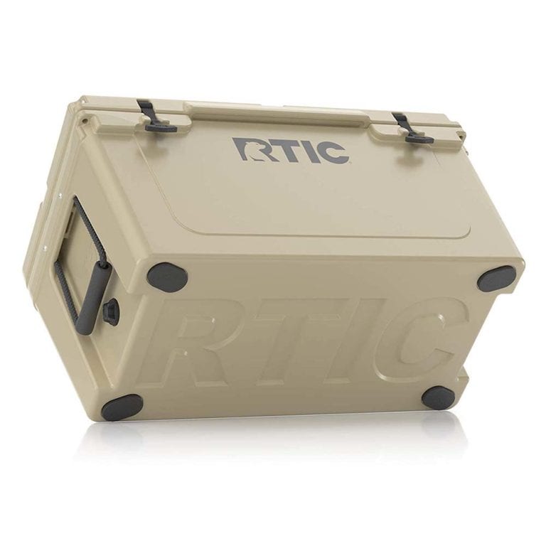 RTIC 65 Quart Hard Cooler – Tan | Bruce's Sales & Leasing
